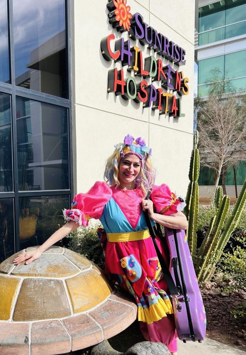 Las Vegas Fairy Godmother Visits - Miss Fairy G